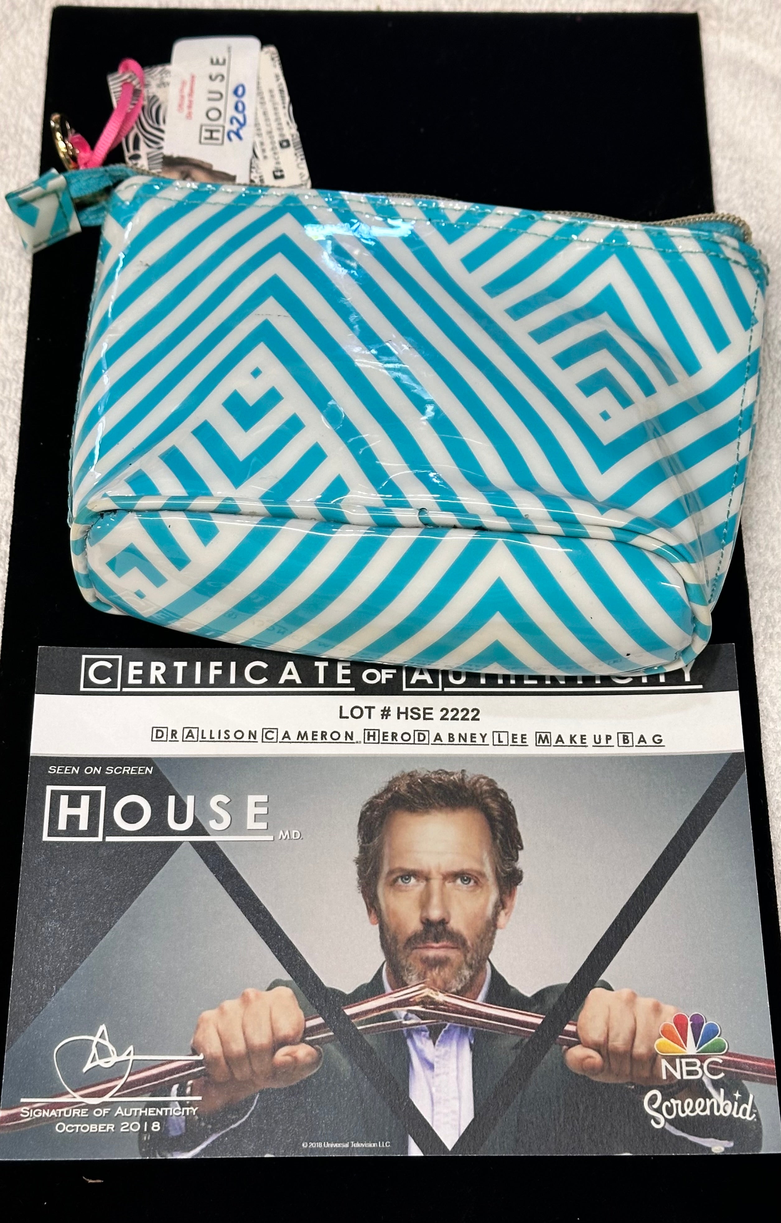 HOUSE: Dr Allison Cameron HERO Abney Lee Make up Bag – HOLLYWOOD ...