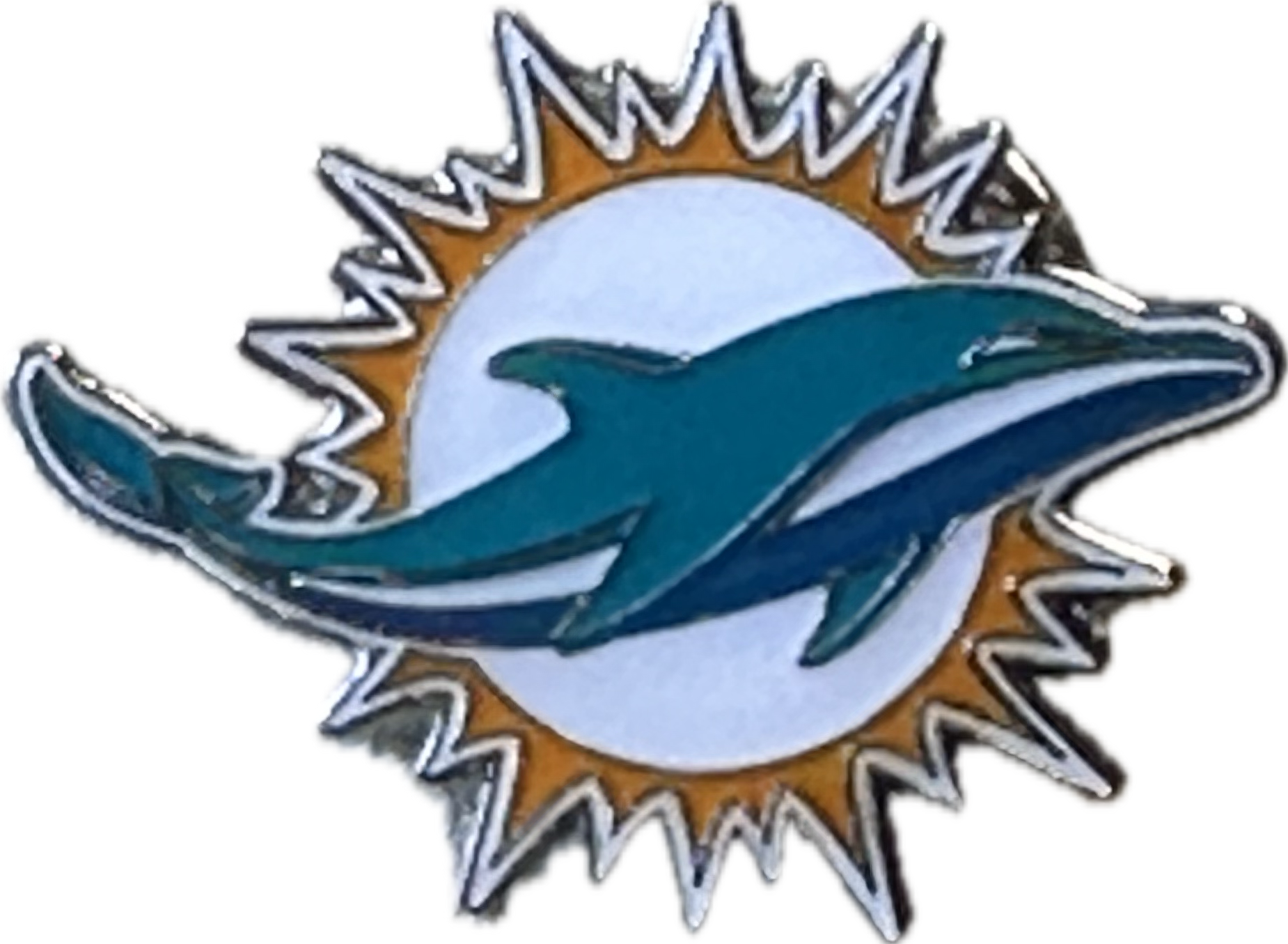 BALLERS: Spencer's Miami Dolphins Pin – HOLLYWOOD PICTURES STUDIOS, LLC.