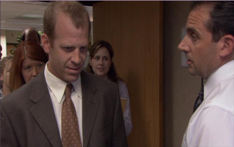 The Office: Toby Flenderson's Production Worn Shirt (L) – HOLLYWOOD ...