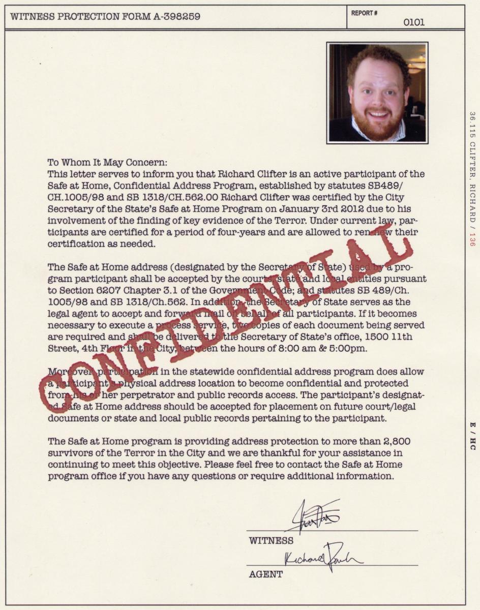 THE TICK: AEGIS Confidential Documents and Photographs – HOLLYWOOD ...